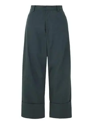 FAITHFULL THE BRAND Cassis Cotton-Canvas Wide-Leg Pants