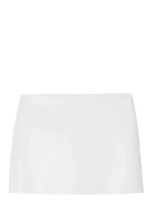 AGOLDE Agda Mini Skirt - Off-white