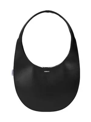 Coperni Double Mini Swipe Leather Tote - Black