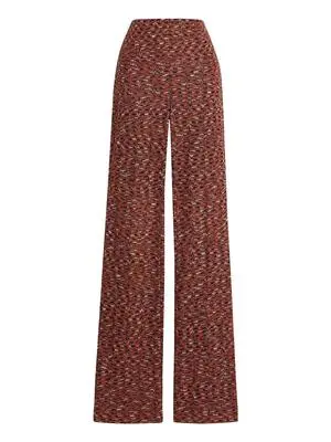 Missoni Metallic Spacedyed Bootcut Pants - Orange