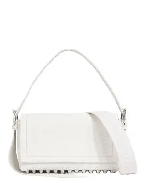 Alexander Wang Textured Canvas Shoulder Bag - Off-white