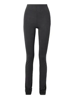 Norma Kamali Stretchjersey Leggings - Dark Gray