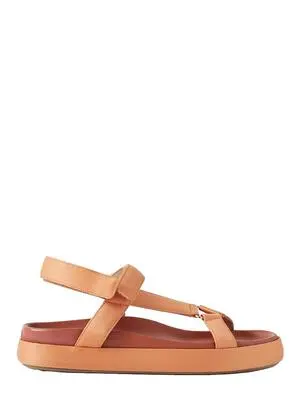 Ulla Johnson Astra Sport Satin Sandal - Orange