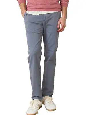 MARINE LAYER Saturday Slim Straight Leg Twill Chinos