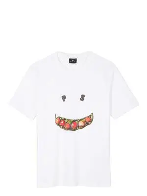 Paul Smith Happy Peas' T-shirt - White
