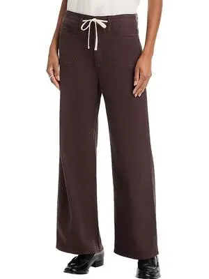 Paige Ari High-rise Wide-leg Jeans - Rich Chocolate