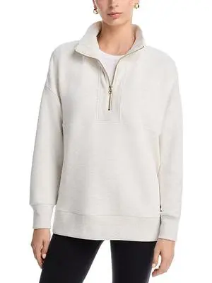VARLEY Molly Half Zip Longline Sweatshirt