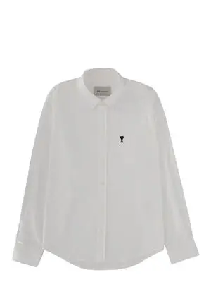 Ami Shirt With Logo - White