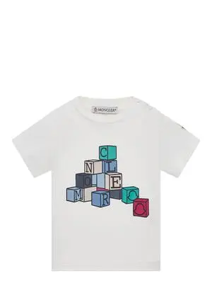 Moncler Cubes T-shirt - White