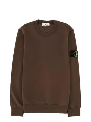 Stone Island Regular Fit Sweatshirt - Brown