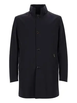 MOORER Hektor-kn Coat - Blue