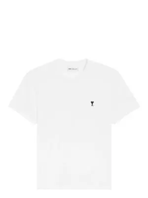 Ami T-shirt With Logo - White