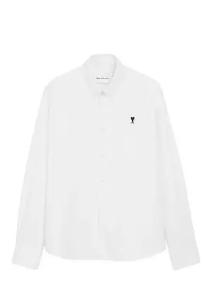 Ami Shirt With Logo - White