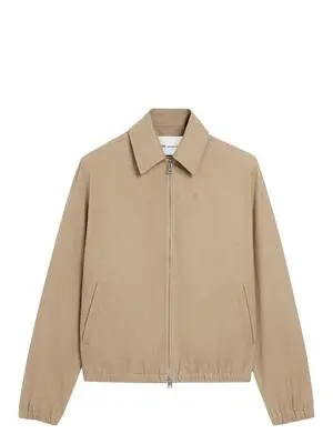Ami Logo Jacket - Beige