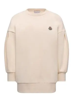 Moncler Logo Jersey - Powder