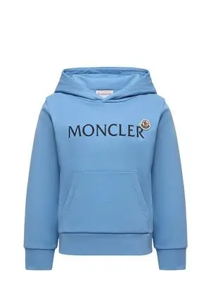 Moncler Logo Sweatshirt - Baby Blue