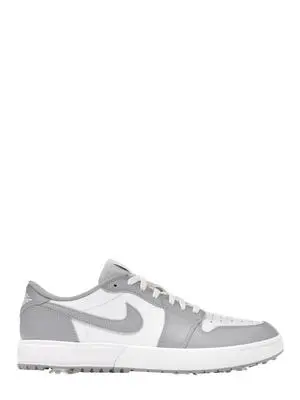 JORDAN 1 Low Golf Sneakers - Wolf Grey/white