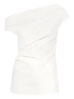 P.a.r.o.s.h One-shoulder Blouse - Neutrals