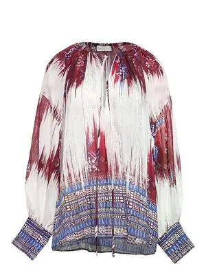 Devotion Aria Patterned Blouse - Neutrals