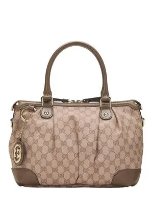 GUCCI GG Sukey Zip Handbag