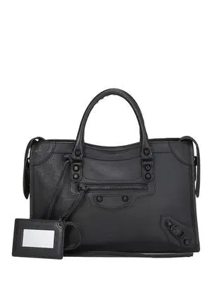 BALENCIAGA Balenciaga Classic City Small Embossed Leather Bag