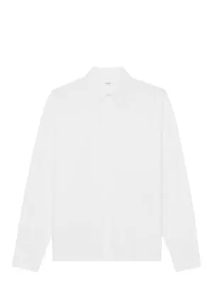 Saint Laurent Silk Poplin Shirt - White