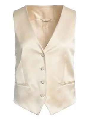 PT TORINO Tailored Vest - White