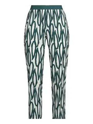 Liviana Conti Tapered Cropped Pants - Green