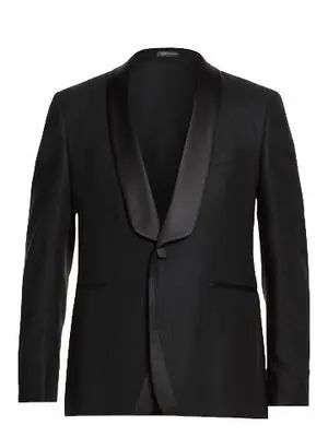 Tagliatore Blazer Size Virgin Wool, Elastane - Black