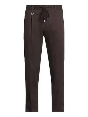 PAOLO PECORA Tapered Casual Pants - Brown