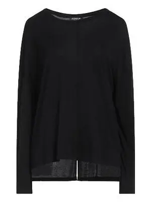 DONDUP T-shirt In Modal And Silk - Black