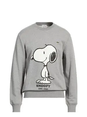 Lacoste X Peanuts Organic Cotton Sweatshirt - Grey