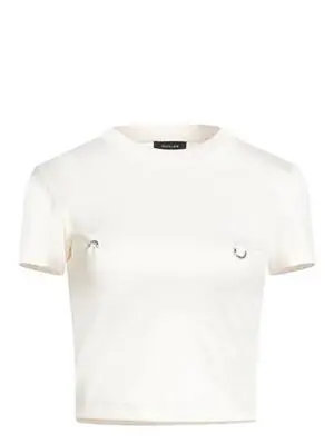 MUGLER T-shirt In Cotton Jersey - White