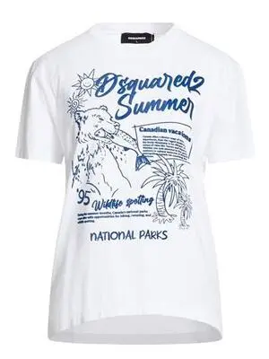 Dsquared2 Printed T-shirt - White