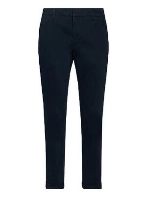 DONDUP Military Cotton Stretch Twill Chino Pants - Navy