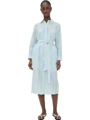 Velvet By Graham & Spencer Kimora Shirtdress - Blue