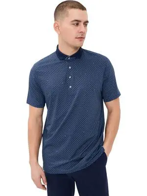 Greyson Ponderous Wolf Polo - Maltese Blue