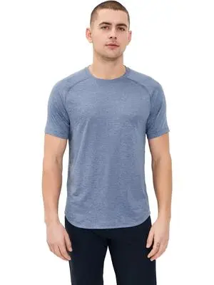 RHONE Atmosphere Tee - Shale Blue Heather