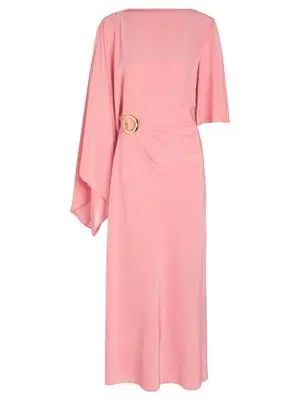 JOSEPH Joya Draped Maxi Dress - Light Pink