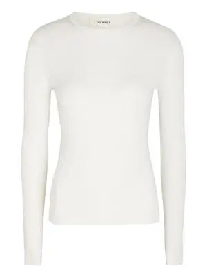 LISA YANG Cotton And Cashmere-Blend Top