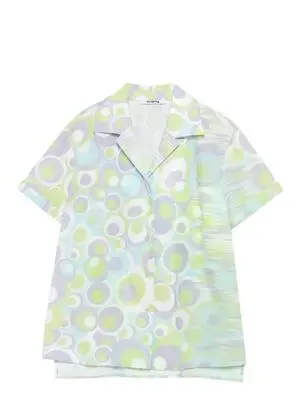 Vivetta Circle-pattern Shirt - White