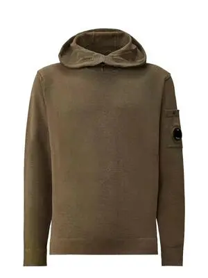 C.P. COMPANY Pocket Hoodie - Brown
