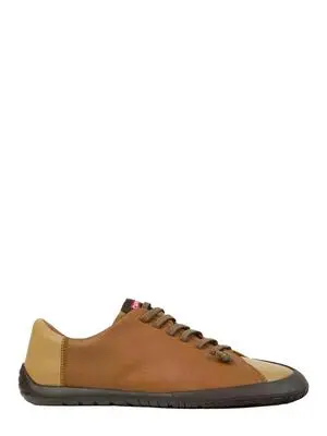 Camper Peu Path+ Two-tone Leather Sneakers - Brown