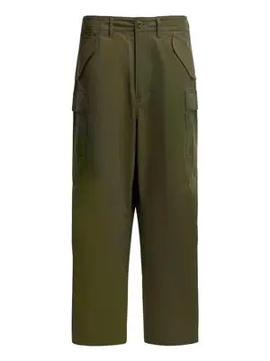 DAIWA PIER39 Wide-leg Cargo Pants - Green