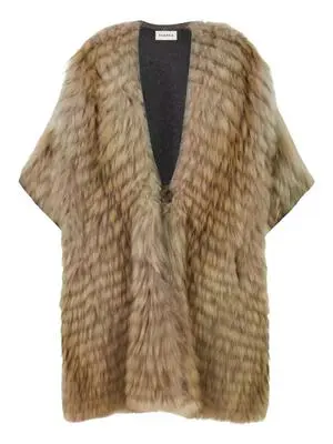 P.a.r.o.s.h Fur Gilet - Neutrals