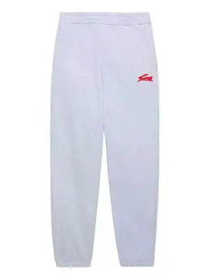 MSGM Logo-embroidery Track Pants - Grey