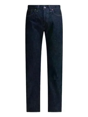 BUZZ RICKSON'S Five-pocket Jeans - Blue