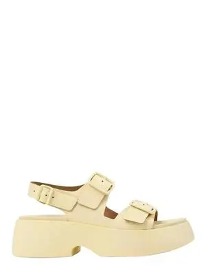 Camper Tasha Buckle Sandals - Yellow