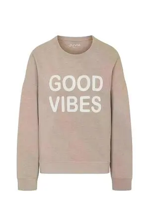 JUVIA Fleece Sweatshirt - Neutrals