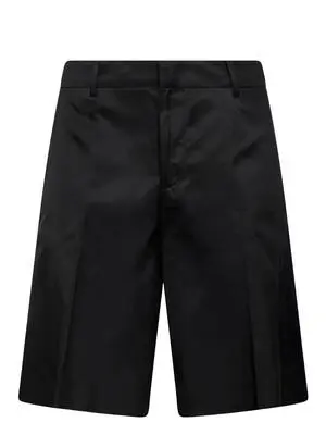 PT TORINO Straight Shorts - Black
